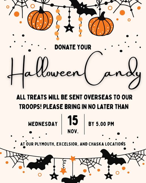 You Can Donate Your Halloween Candy at These Locations - Minnesota Parent
