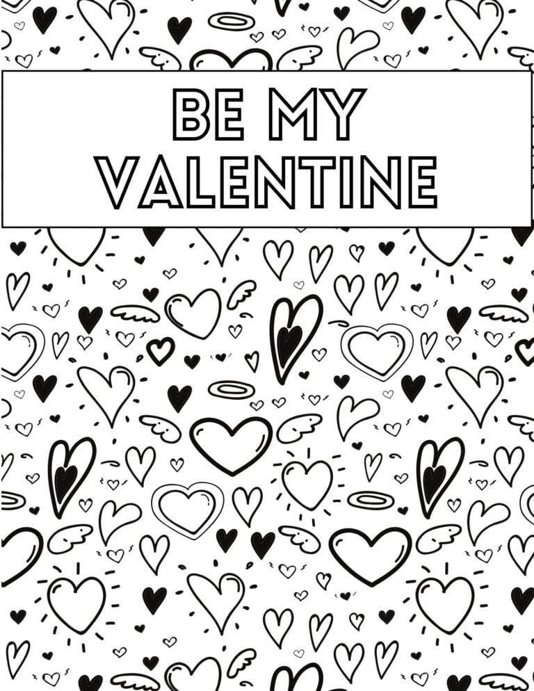Valentine Printables & Activity Sheets for Kids Over 50 Free ...