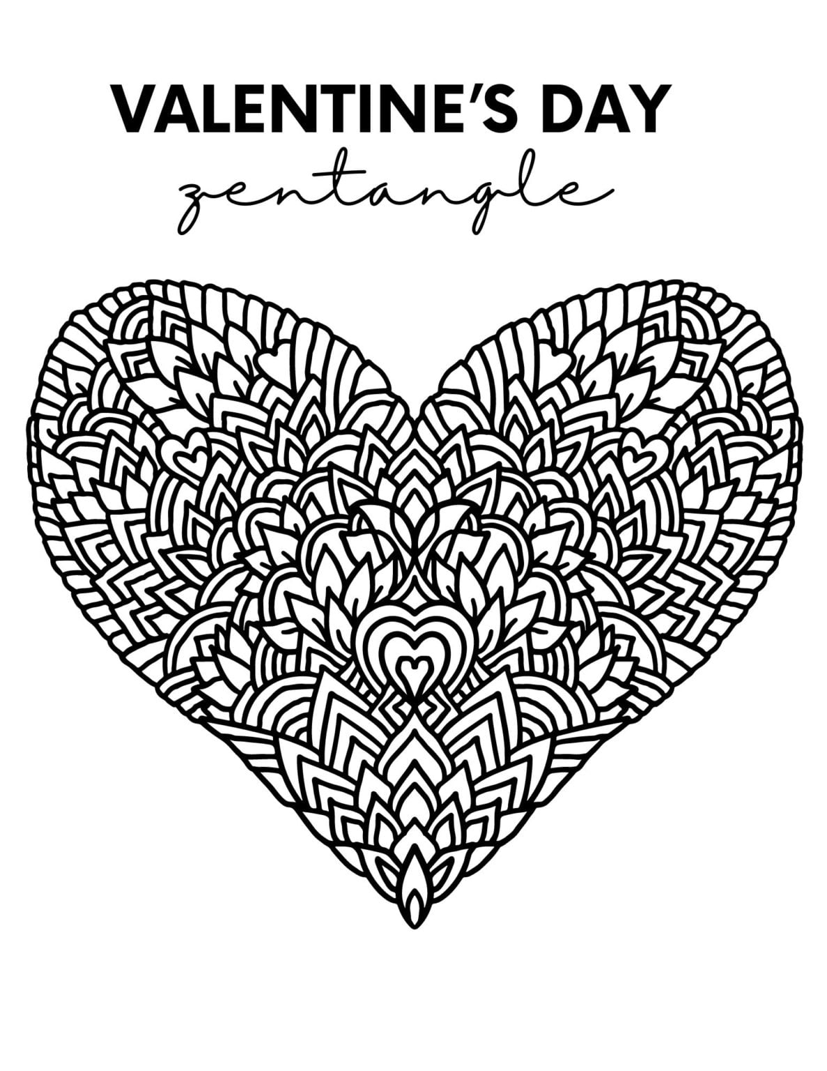 Valentine Printables & Activity Sheets for Kids Over 50 Free ...