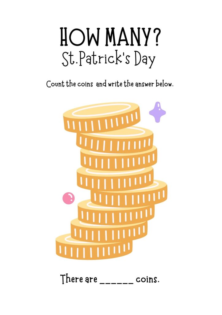 St. Patrick's Day Activity and Coloring Sheets