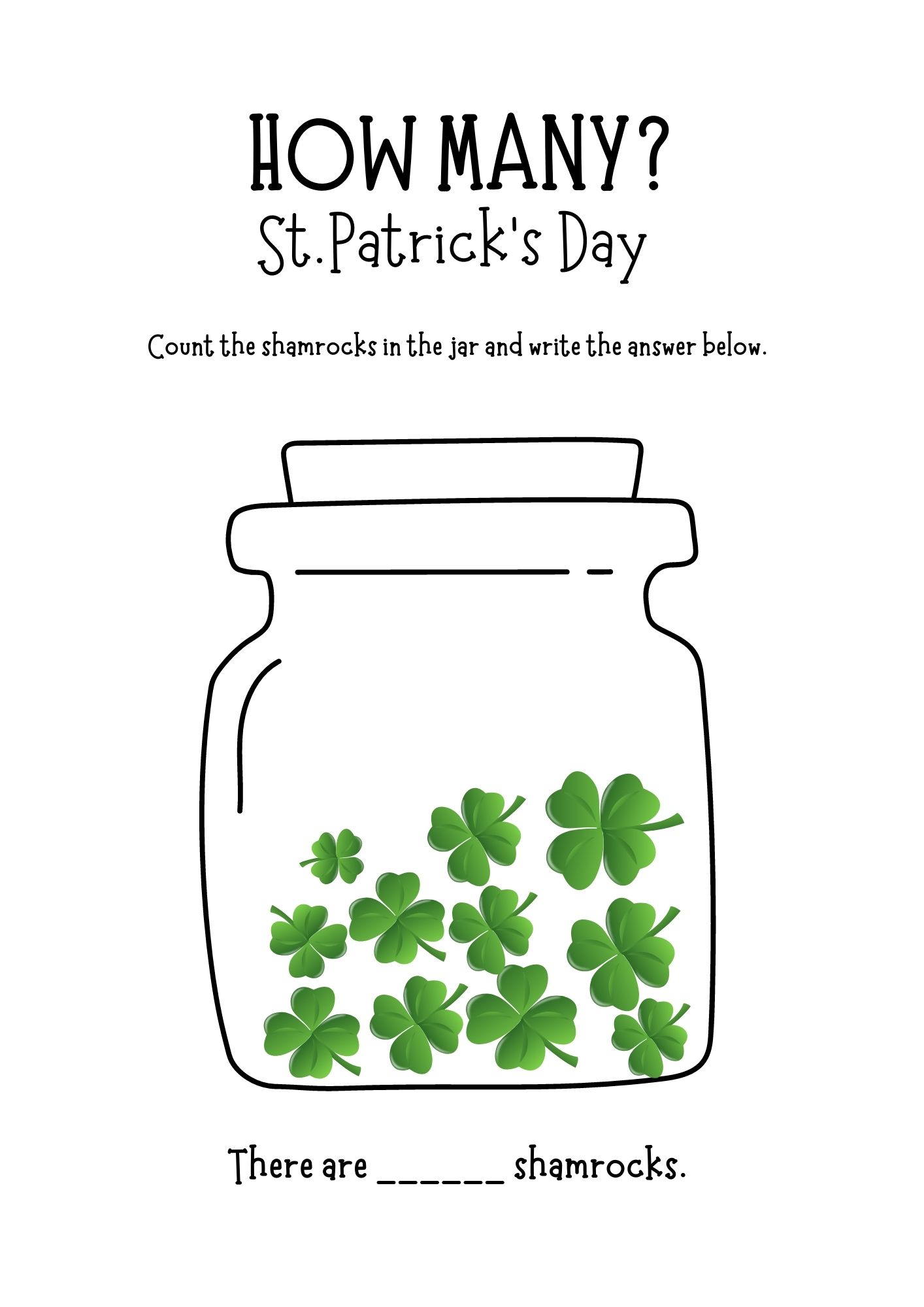 St. Patrick's Day Activity and Coloring Sheets - Minnesota Parent