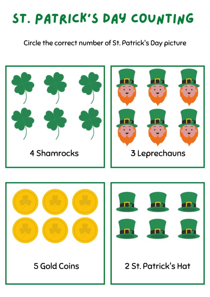 St. Patrick's Day Activity and Coloring Sheets - Minnesota Parent