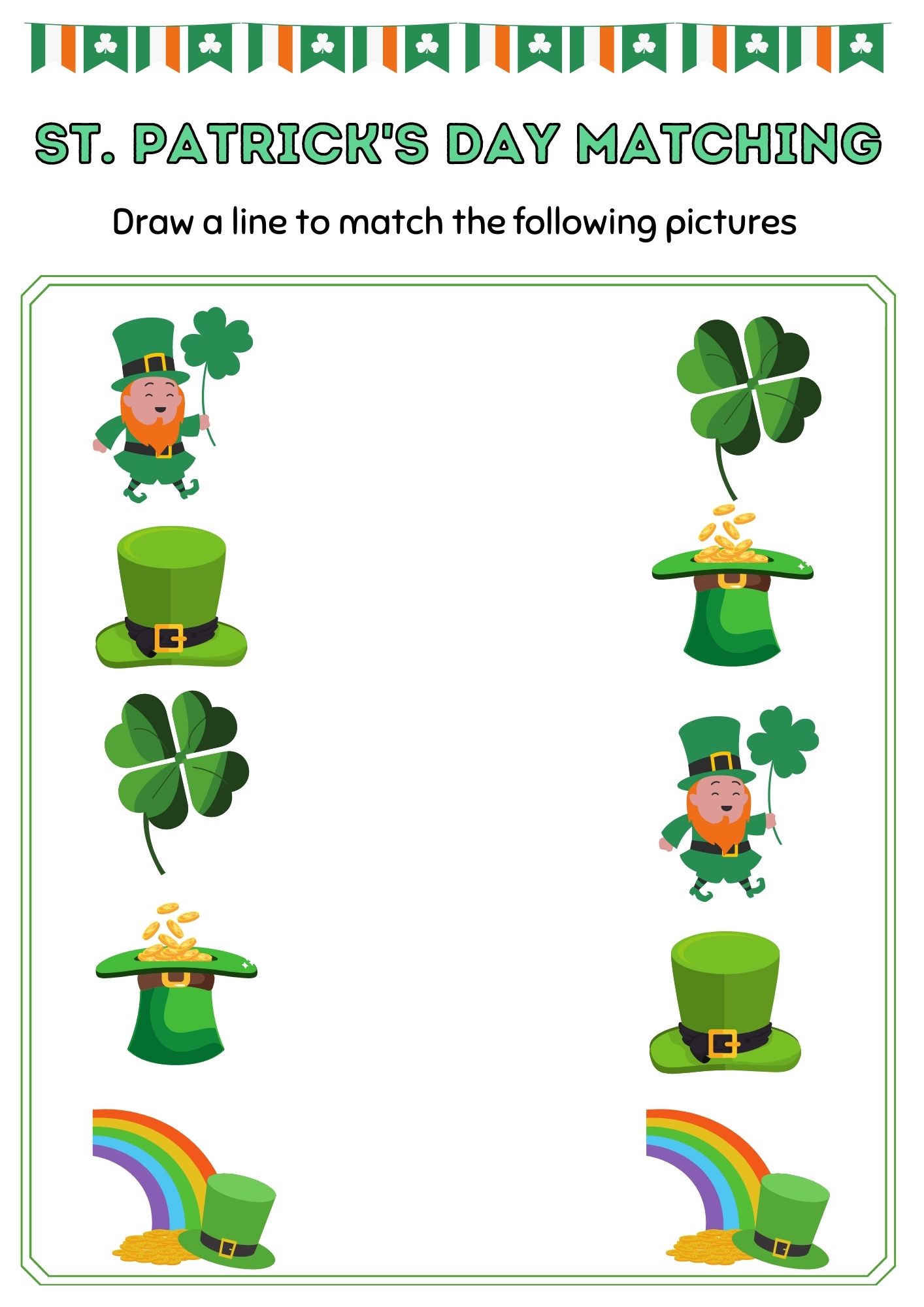 St. Patrick's Day Activity and Coloring Sheets - Minnesota Parent