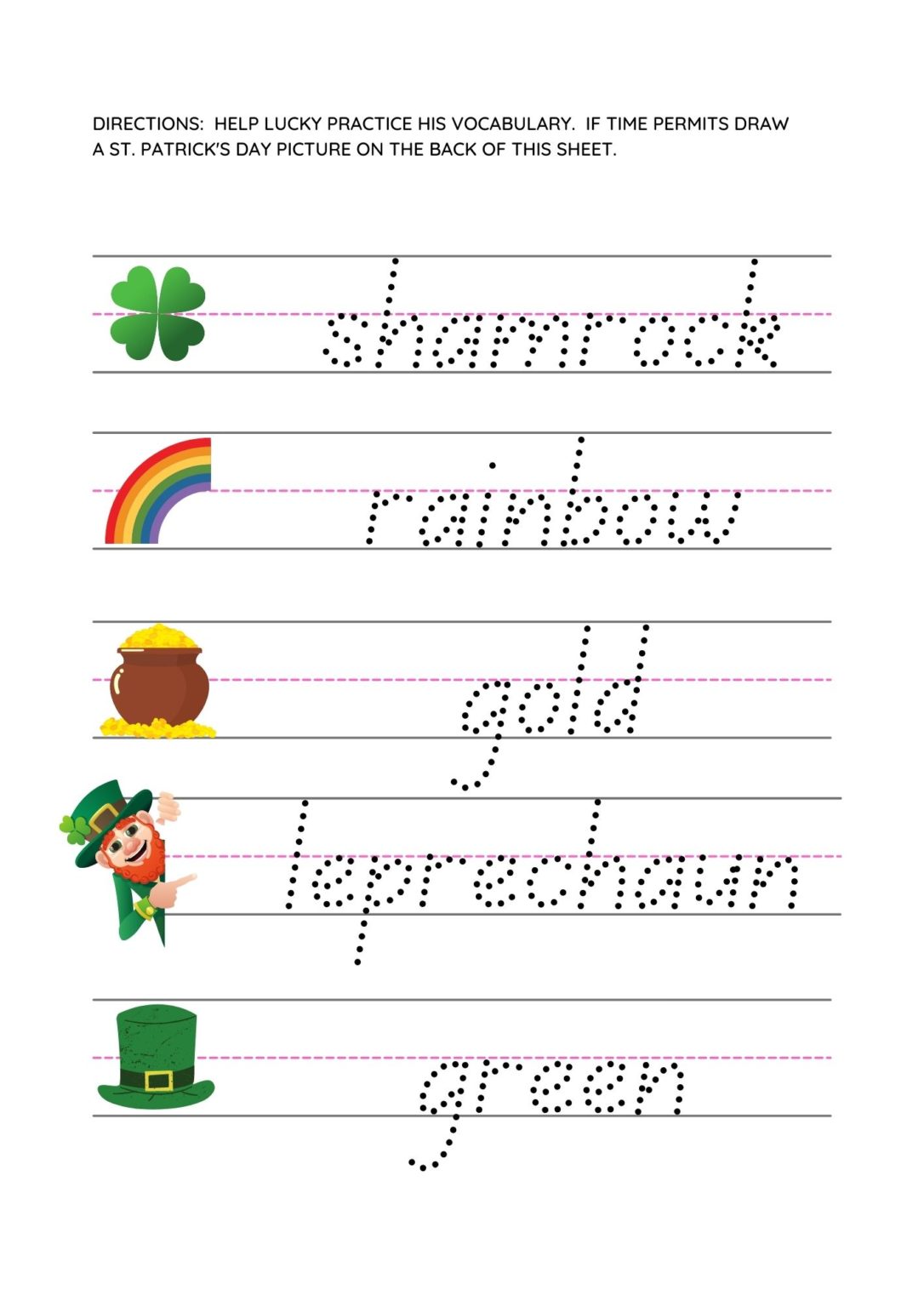 St. Patrick's Day activity and coloring sheets for fun! - Minnesota Parent