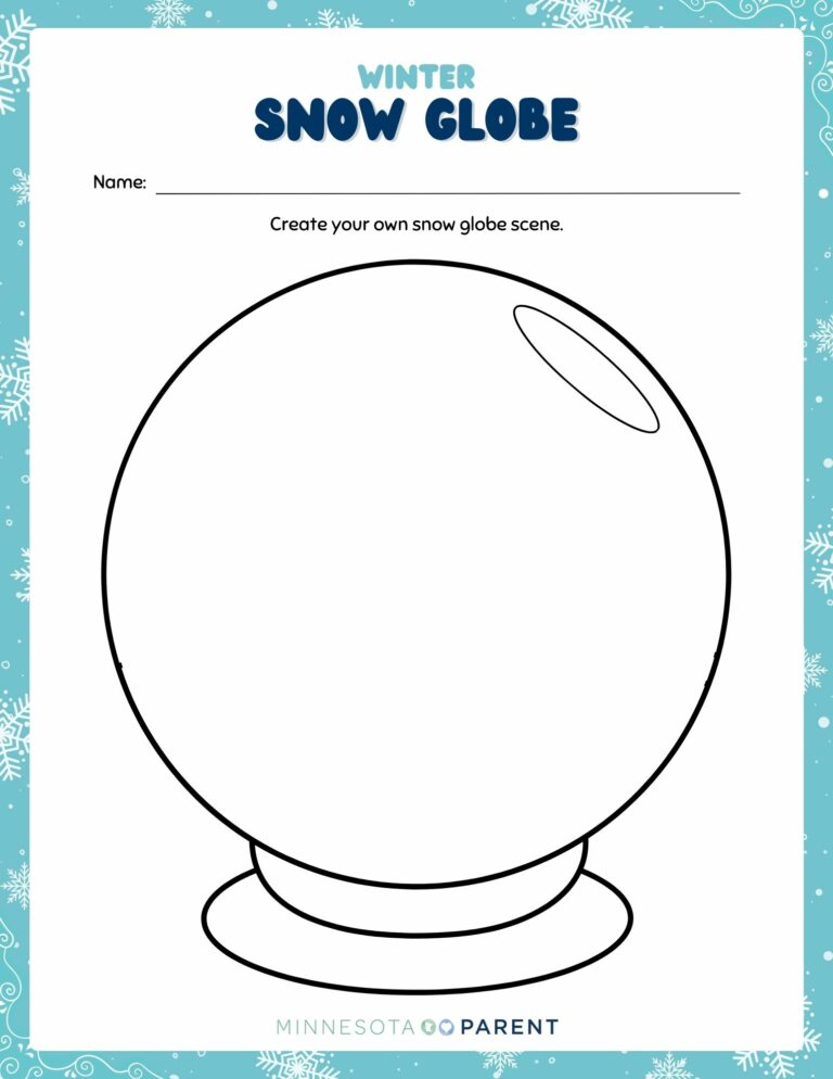 Free Winter Printables and Activity Pages for Kids - Minnesota Parent