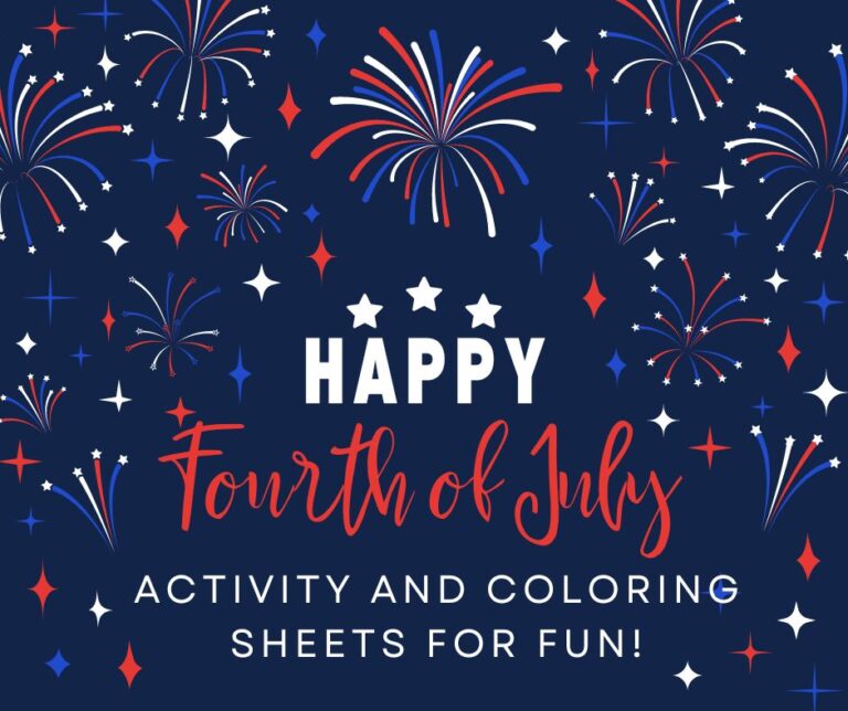 4th of July Activity and Coloring Pages for Kids - Minnesota Parent