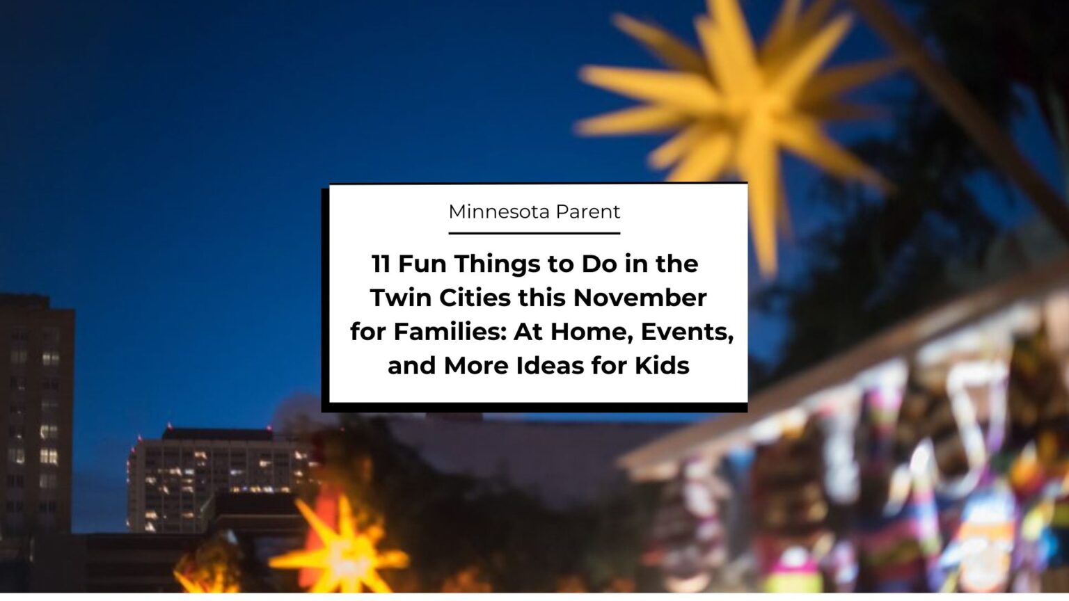 May Family Fun Events in the Twin Cities