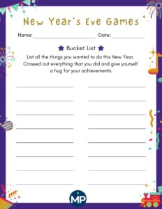 New Year's Eve Printables and Activity Pages - Minnesota Parent