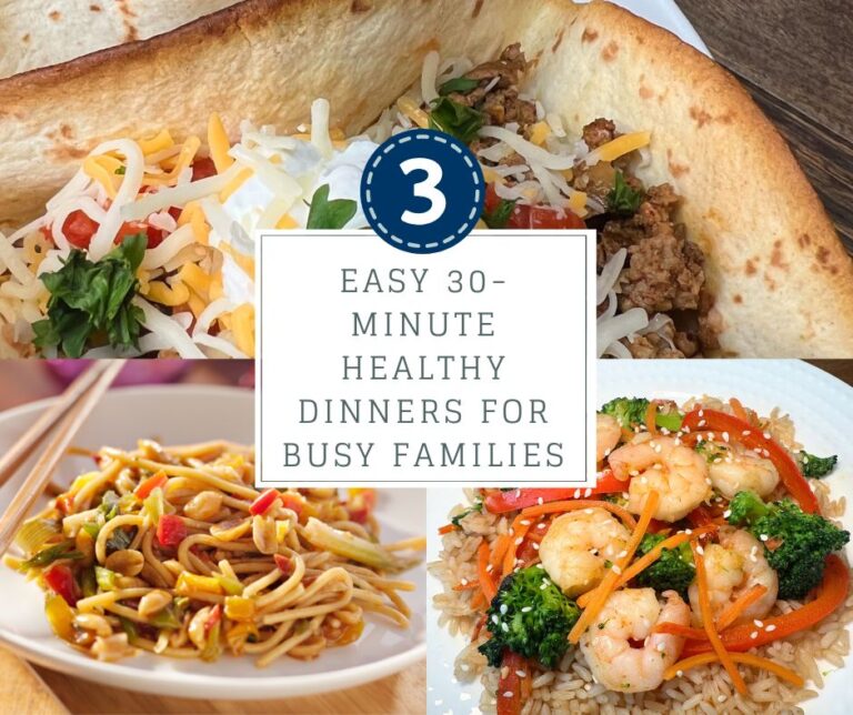 Easy 30-Minute Dinners for Busy Families