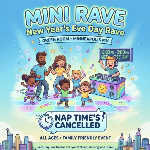 MINI RAVE - New Year's Eve Countdown - Minnesota Parent