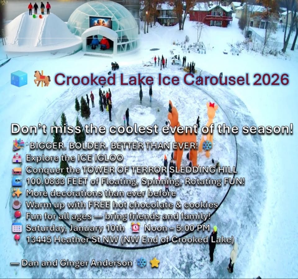 Crooked Lake Ice Carousel 2026流 - Minnesota Parent
