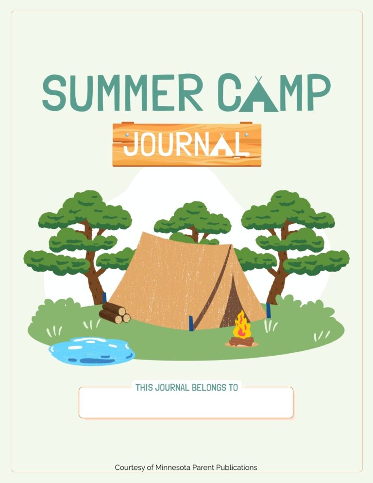 My Own Summer Camp Journal for Kids