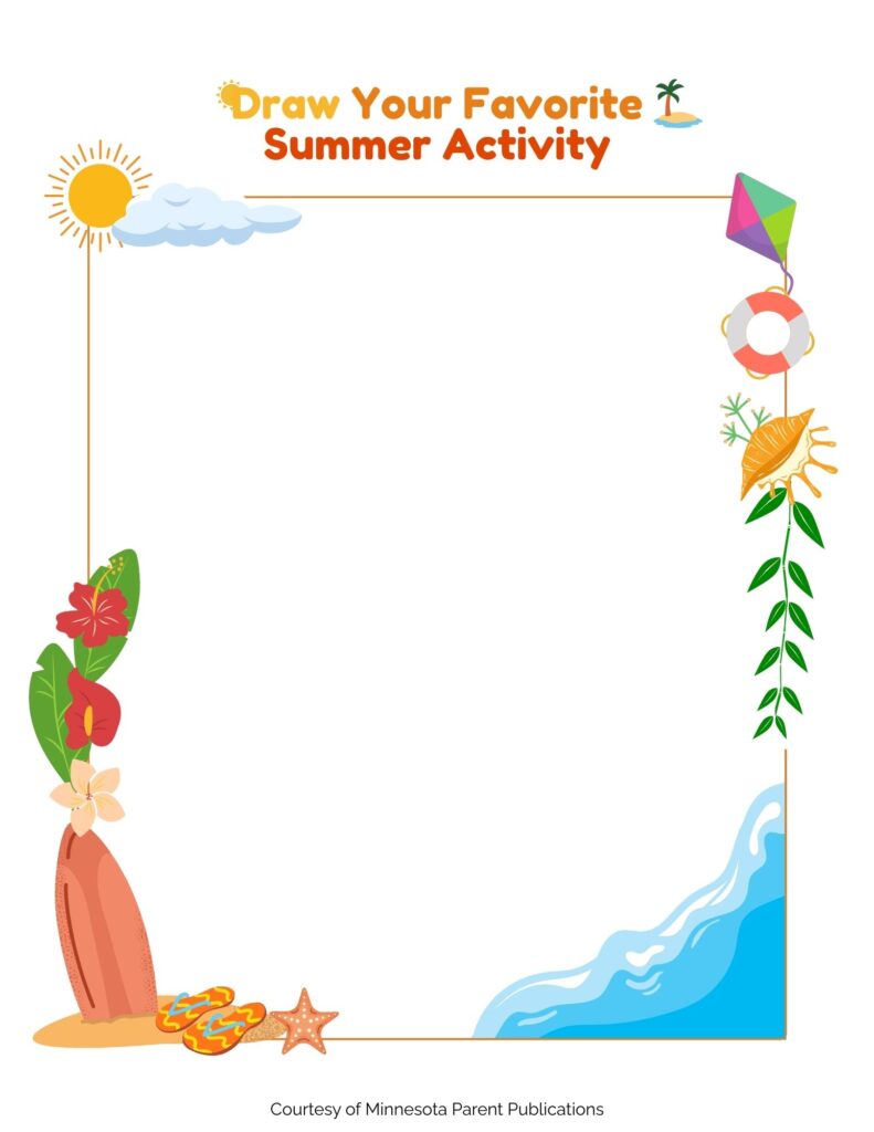 Free Summer Activity Sheets and Printables for Kids - Minnesota Parent